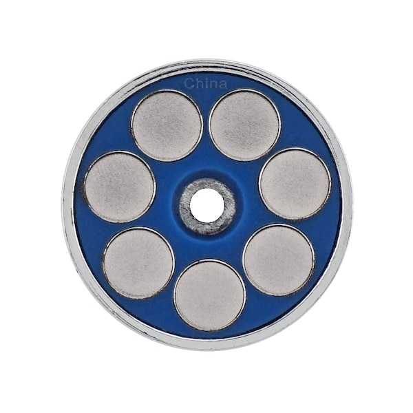 Magnet Source Super Blue Neodymium Round Base Magnet RB70BL-NEOBX | Zoro