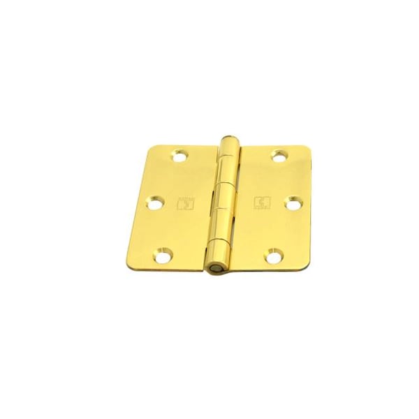 Hager Bright Brass Hinge RC15413123.BX 30229 | Zoro