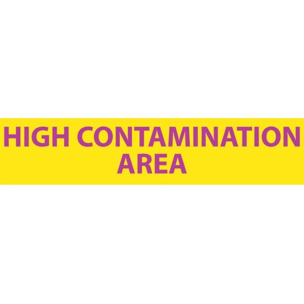 Nmc Radiation Insert High Contamination Area Sign RI17 | Zoro