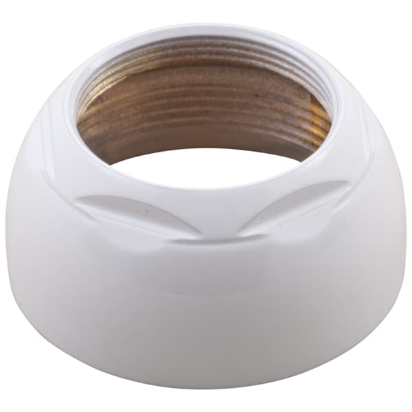Delta Delta Bonnet Nut, White RP1050WH | Zoro