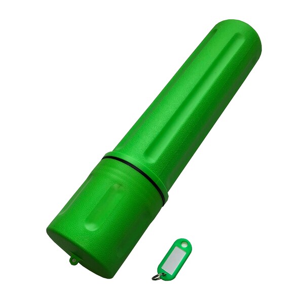 Blue Demon Rod Storage Tube, 3"X 14"Green RST-14-GREEN | Zoro