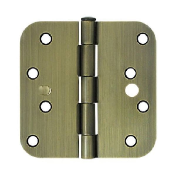 Deltana Antique Brass Radius Hinge S44R55-SEC | Zoro