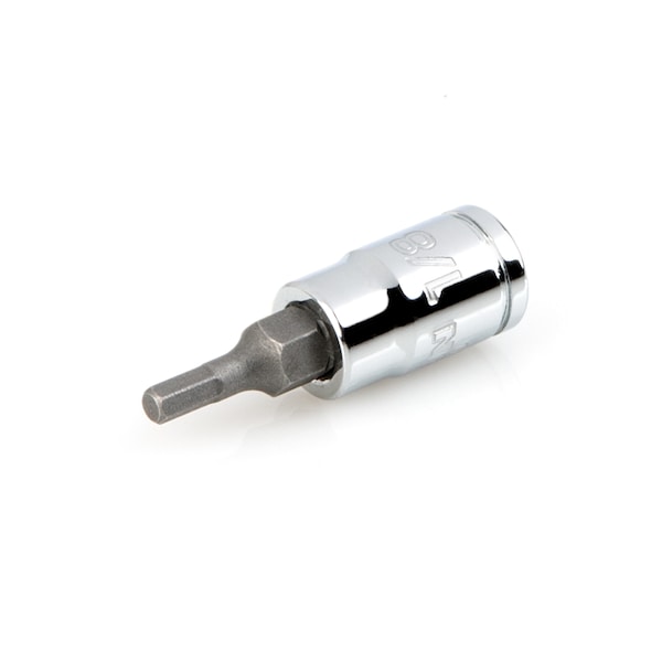 TEKTON 1/4 in. Drive, Hex Bit Socket 1/4 Inch Drive x 1/8 Inch, 1/8 in ...