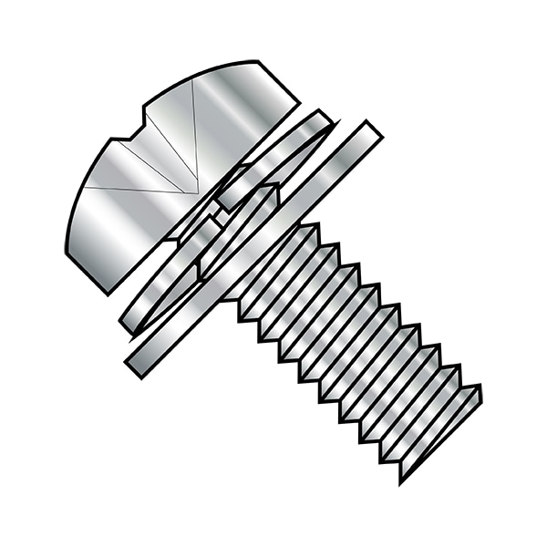Zoro Select #8-32 x 1/4 in Phillips Pan Machine Screw, Plain Stainless ...