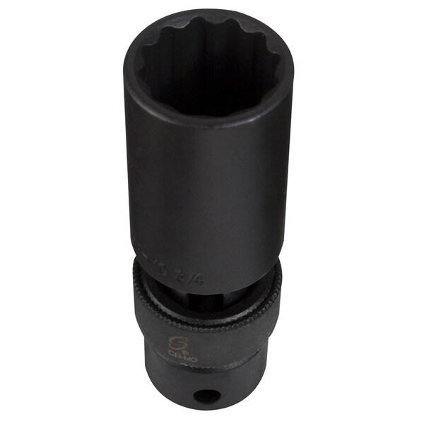 Sunex 1/2" Drive Impact Socket, SAE, 90mm L 216ZUD | Zoro