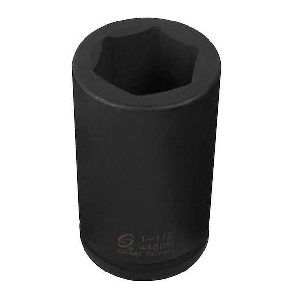 SUNEX Deep Budd Wheel Impact Socket 1-1/2",3/4 : - SUN448DH
