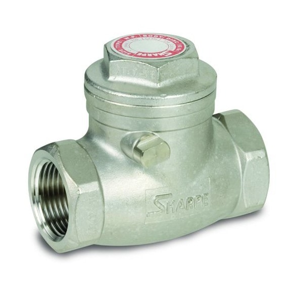 Sharpe Valves Check Valve, 2.54 in Overall L 4371000310 | Zoro