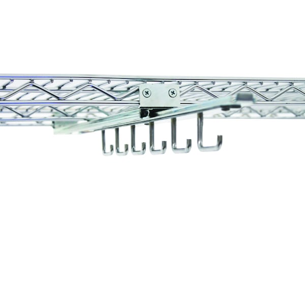 Technibilt Shelving Systems Slide, w/6 Storage Hooks, 18 CATHSLD-18 | Zoro