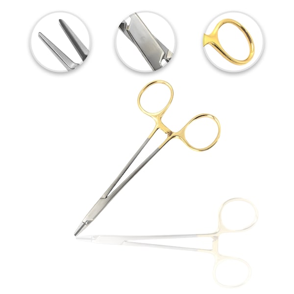 Cynamed Ryder Micro Needle Holder, TC, 6" CYZR-0154 | Zoro