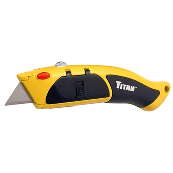 Titan Auto-Loading Retractable Utility Knife TIT11026 | Zoro