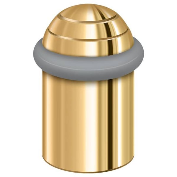 Deltana Round Universal Floor Bumper Dome Cap 2" Lifetime Brass ...