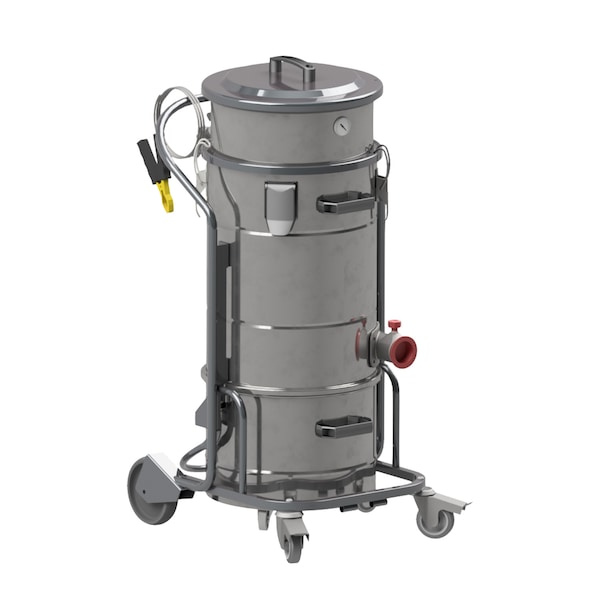 Delfin Industrial Air Powered Professional Dry Vacuum Atex AIREX 20 DS ...