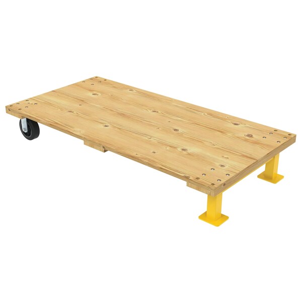 Vestil Semi-Live Hardwood Skid Legs 1600 lb Skid Size 30 x 60 VHPT-SL ...