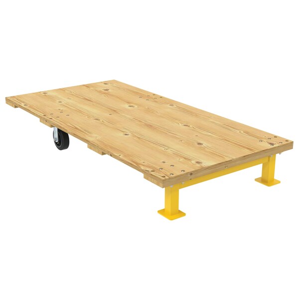 Vestil Semi-Live Hardwood Skid Legs 1600 lb Skid Size 36 x 72 VHPT-SL ...