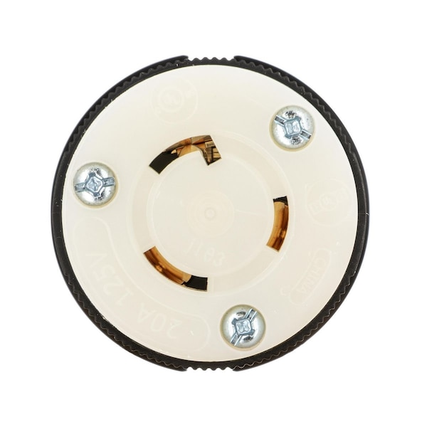 Hubbell Twist-Lock®, EdgeConnect™, Female Connector Body, 20A 125V, L5 ...