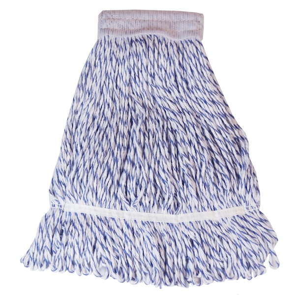 Golden Star 5 in Waxer Mop, Blue/White, PK3, AST30BWM5-3PK AST30BWM5 ...