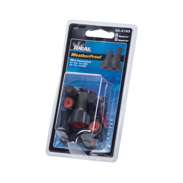 Ideal 62, Gray-Red, 1000/Bx, PK1000 30-1362 | Zoro