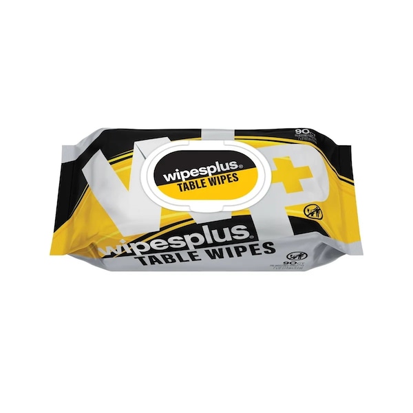 Wipesplus Table Wipes, 90 Wipes Per Refill P, PK12, 12 PK 37665 | Zoro