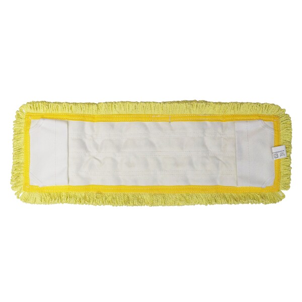 Golden Star Yellow Microfiber Mop Head Pocket M, PK3 AMM18PMY-3PK | Zoro