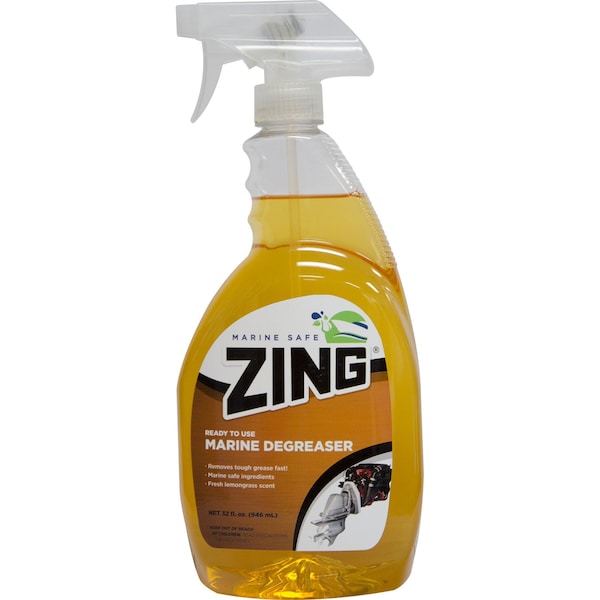Nyco Marine Safe Degreaser, 1 qt. Trigger Spray Bottle, Liquid, Clear ...