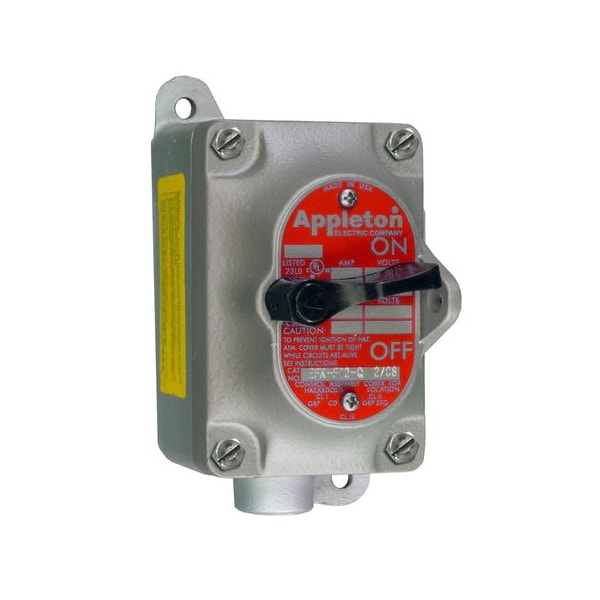 Appleton Electric Switch, 3-Way, Malleable Iron, 1Gang EFSFR3WQ | Zoro