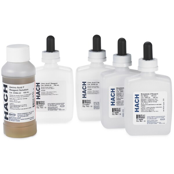 Hach Chemical Co Reagent Set Silica Ulr Bulk Reagents 2553500 | Zoro