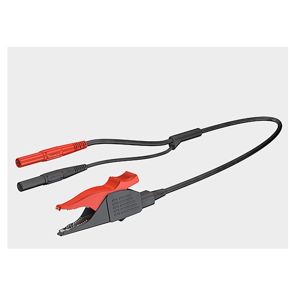 Staubli Kelvin Dolphin Clip Test Lead 4mm XDK-KELVIN | Zoro