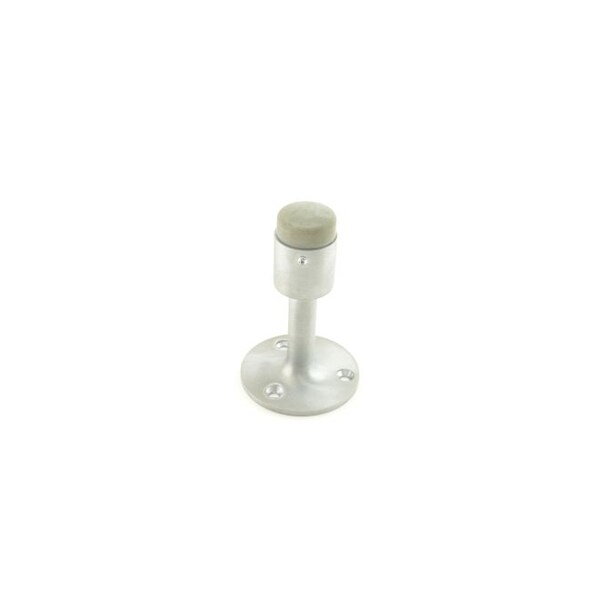 Trimco Base Stop with Wood Screws Satin Chrome 1204.626 | Zoro