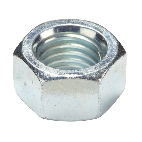 Zoro Select Hex Nut, 3/4"-10, Steel, Grade 5, Zinc Plated, 41/64 in Ht ...