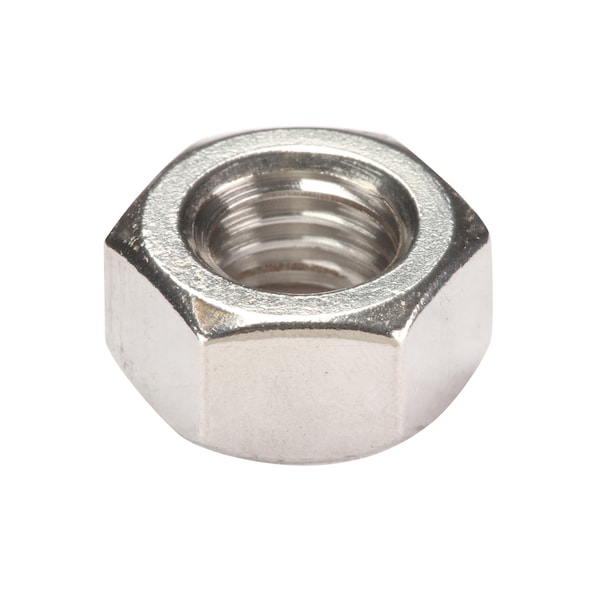 Zoro Select Hex Nut, M12-1.75, 18-8 Stainless Steel, Not Graded, Plain ...
