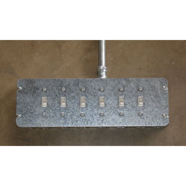 Southwire Toggle Switch Six Gang Multi-Gang Box Cover GBTC-6 | Zoro