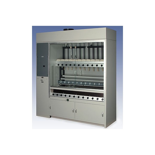 Labconco Combo Hooded Kjeldahl Apparatus, 12-Plac 2117712 | Zoro