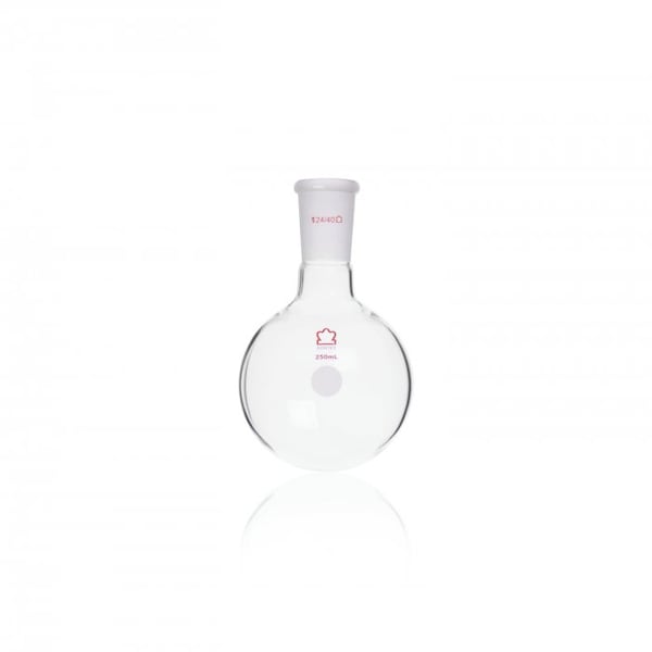 Kimble Chase Round Bottom Flask, 2000mL, Clear 601000-0824 | Zoro