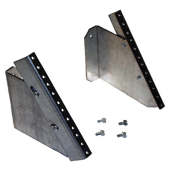 Nvent Hoffman Patch Panel Rack Angles, 4ru, Steel DBPRA4U | Zoro