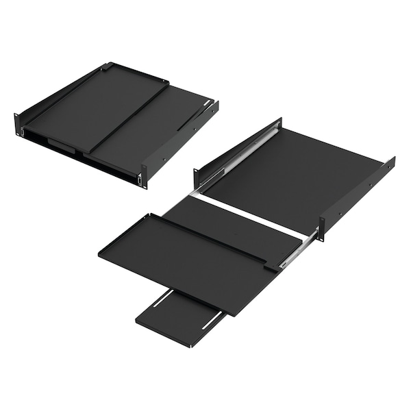 Nvent Hoffman Pivoting Keyboard Shelf with Mouse Tray P19KBPVT | Zoro