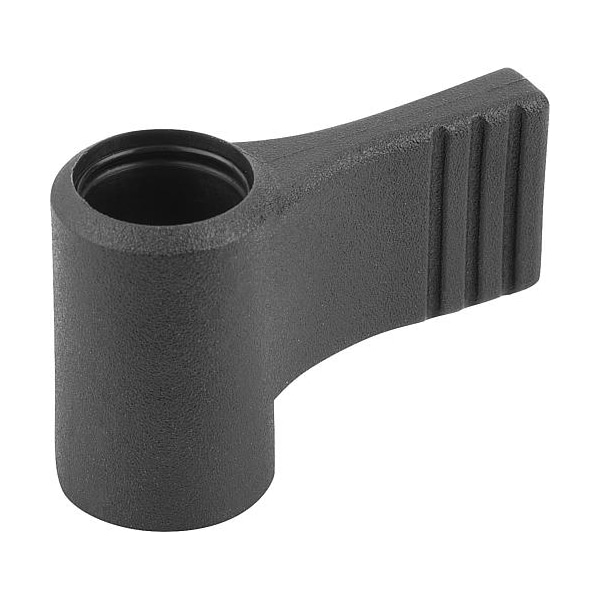 Kipp Wing Grip, One-Sided, Size: 2 D=M10, A=37, 5, H=33, 3, Form: D ...