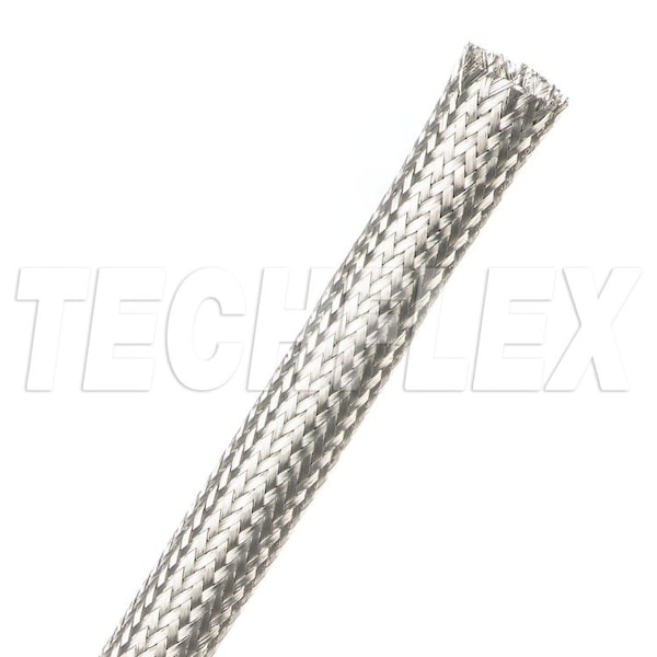 Techflex Tinned Copper, Tubular Braid, 3/8" MBN0.38SV | Zoro