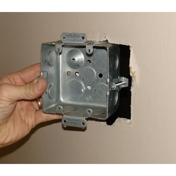 Southwire Electrical Box, 30.3 cu. in., Switch, Zinc Plated Steel MGSB ...
