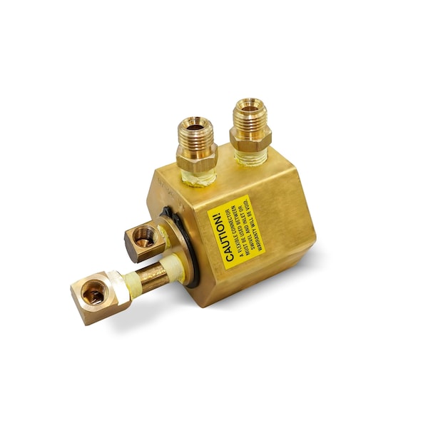 Coxreels Swivel, 90 Deg., Brass, 1/8 in FNPT Inlet 498 | Zoro