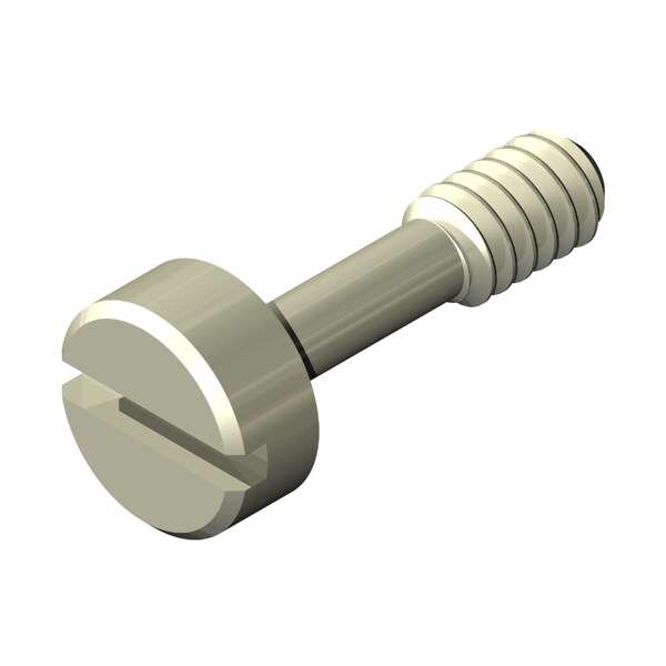 Lyn-Tron Captive Panel Screw, M4.0x0.7 Thrd Sz, 19.9mm Lg, 6.4mm Thrd ...