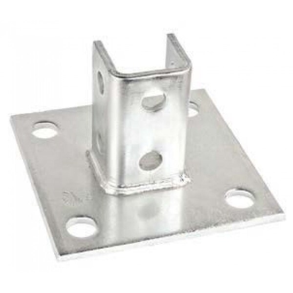 Southwire Four Hole Single Channel Post Base For 1-5/8" Strut SFP14 | Zoro