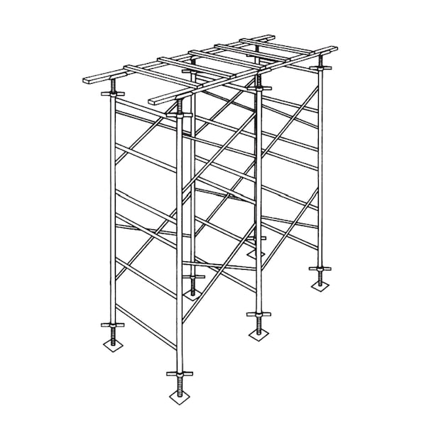 Bil-Jax Shoring Frame - 4' W x 6' H 8004-84464 | Zoro