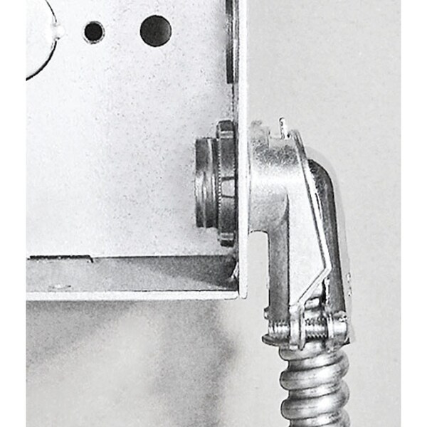 Southwire Squeeze Connector For Flexible Metal Conduit, 3/8" 90 Deg ...