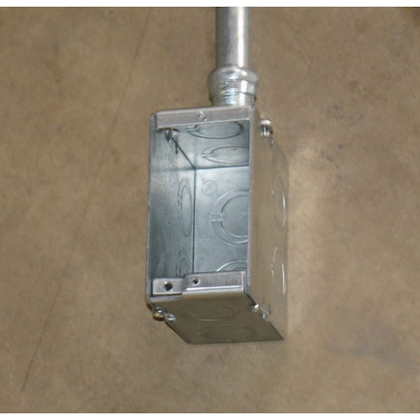 Southwire Electrical Box, 21 cu. in., Masonry, .0625 Galvanized Steel ...