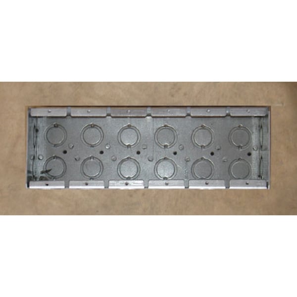 Southwire Electrical Box, 130 cu. in, Masonry Box Type, 6 Gangs ...