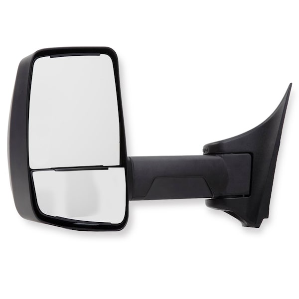 Velvac Tow Mirror, Left, 2020XG, Black, Chevy/GM Van, 96 in 715913 | Zoro