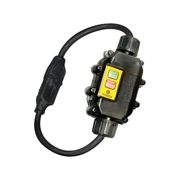 Ericson SJTW; Inline GFCI GFCI Extension Cord, 14 AWG, 14/3, 1 Outlets ...