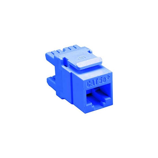 Allen Tel Cat 5e E-Z Jack Module, Blue AT65EZ-20 | Zoro