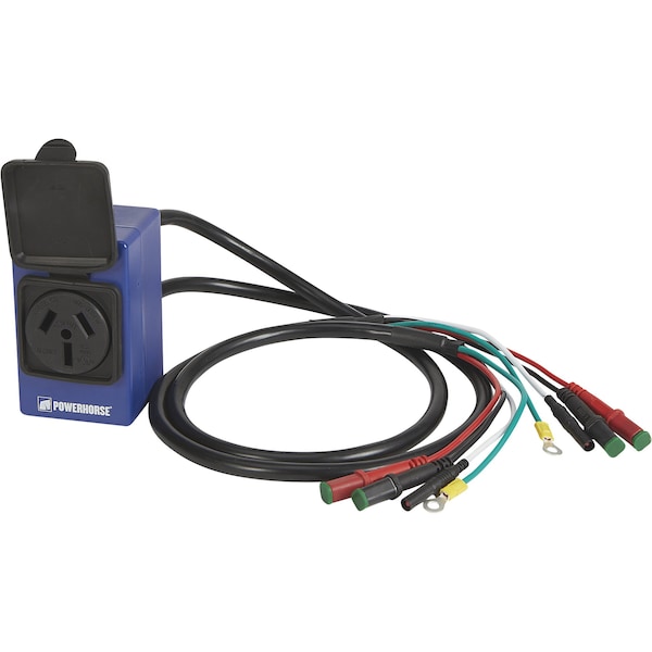 Powerhorse Parallel Cable Kit Connects 4500W to 4500W Generator 96728 ...