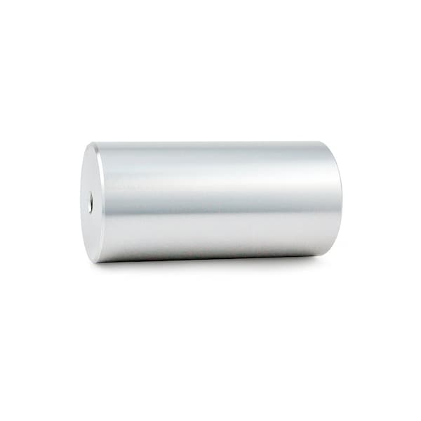 Gyford Round Standoffs, 5/16"-18 Thrd Sz, 4 in Bd L, Aluminum Clear ...